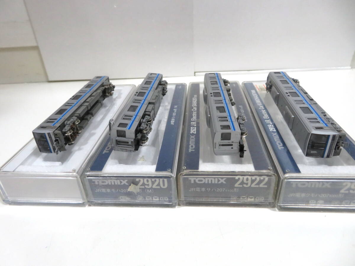 Yahoo!オークション - TOMIX Nゲージ 207系4両現状