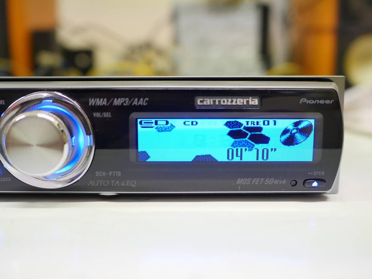 Yahoo!オークション - DEH-P710 有機EL/漢字表示/オートTA&EQ/WAV対応