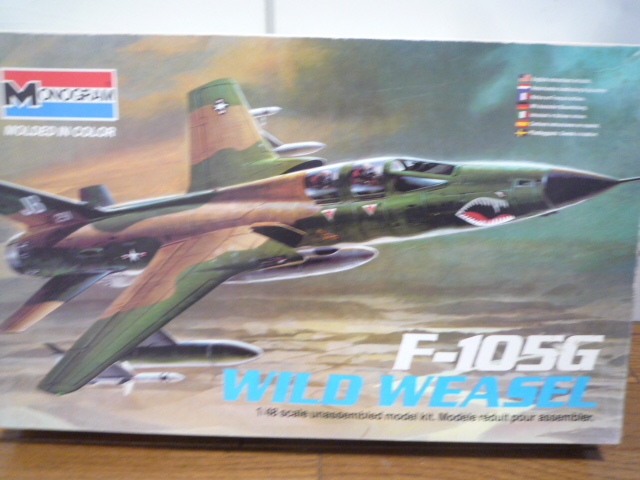 Yahoo!オークション - Monogram 1/48 F-105G WILD WEASEL