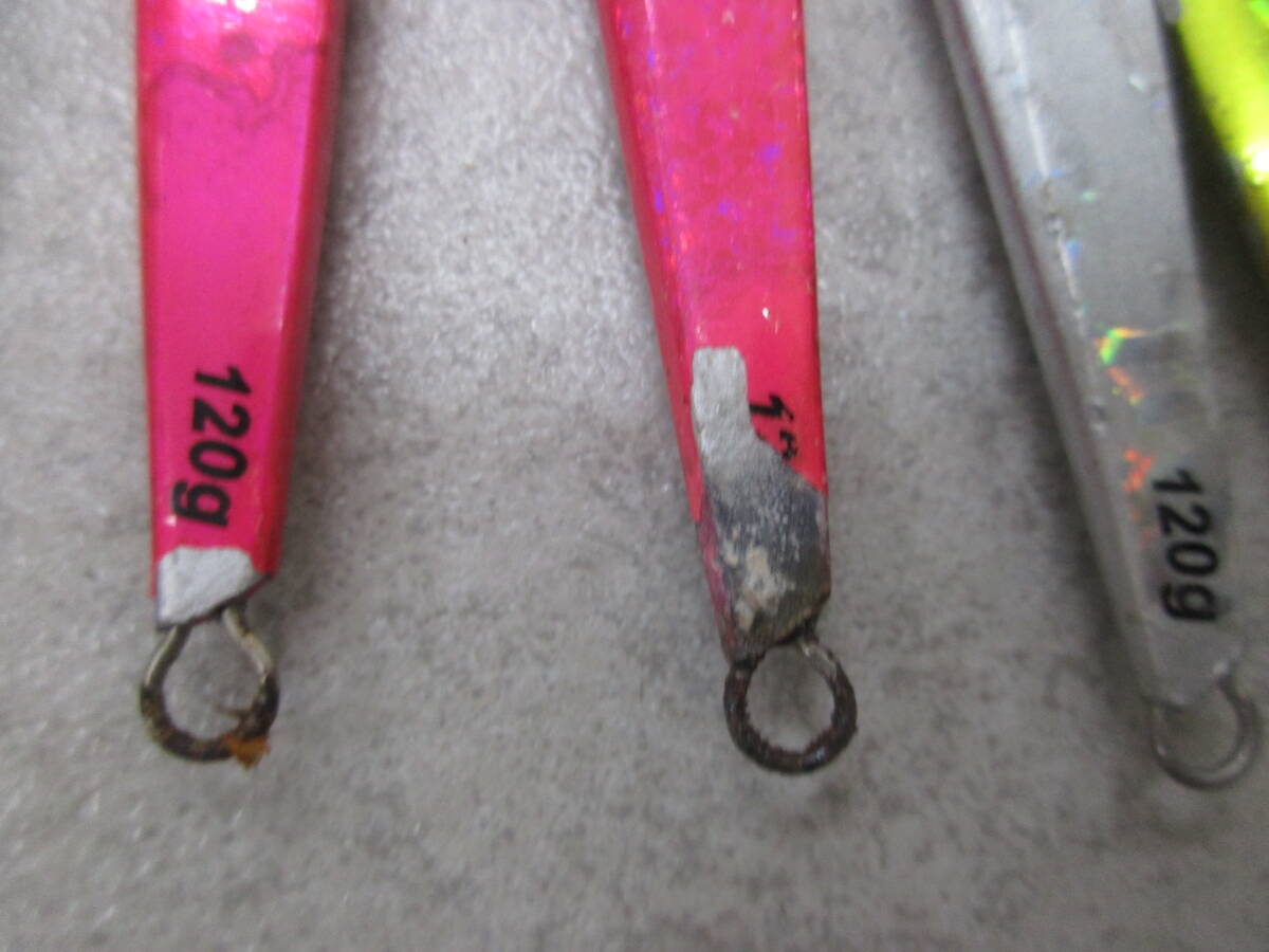 Yahoo!オークション - 中古品・CB ONE等の ジグ 8本セット 95g～150g...