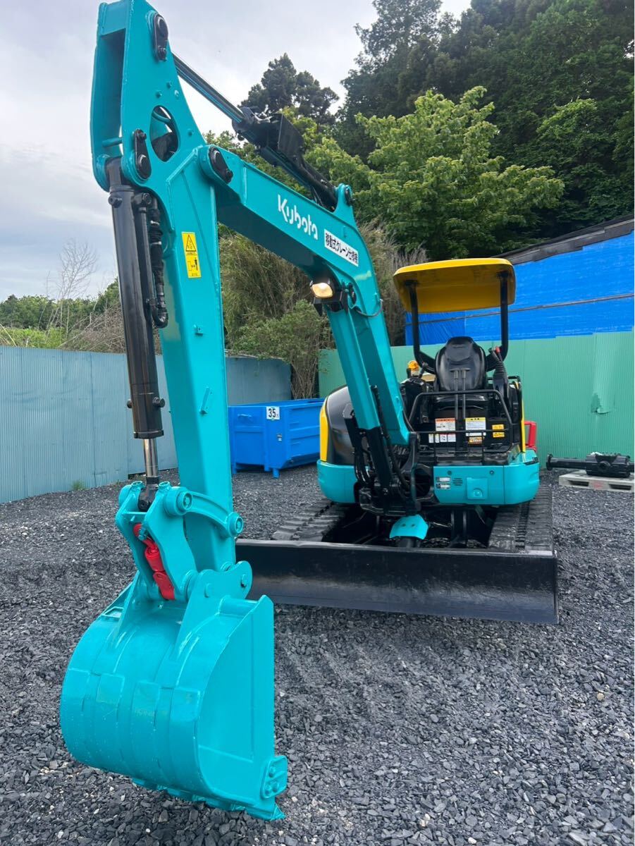Yahoo!オークション - 栃木県 クボタ（KUBOTA ）U40-6ユンボ クレーン...