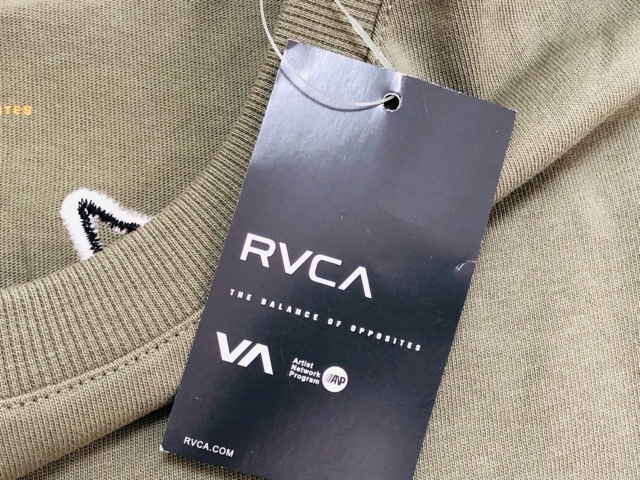 Yahoo!オークション - RVCA（ルーカ）OE FAKE RVCA ビッグシルエット ...
