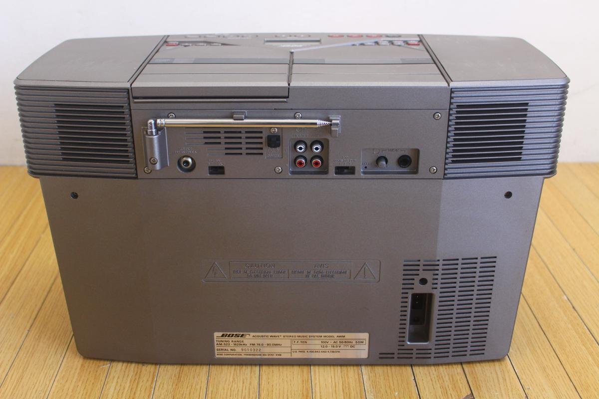 Yahoo!オークション - BOSE AWM ACOUSTIC WAVE STEREO MUSIC SYSTEM ...