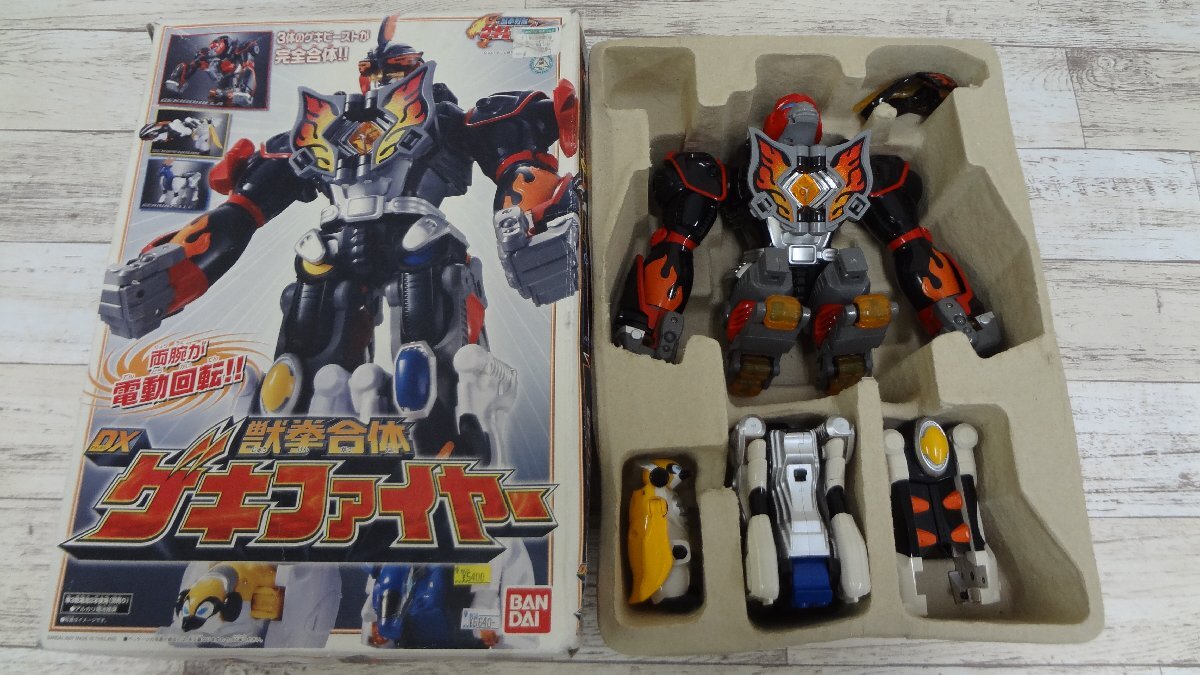 Yahoo!オークション - 067C 戦隊ロボまとめ ゲキファイヤー パトカイザ...