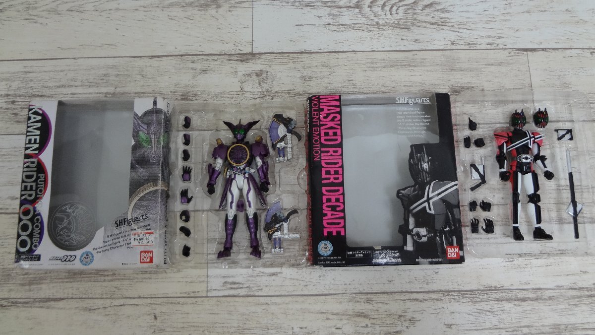 Yahoo!オークション - 067C 仮面ライダーまとめ S.H.Figuarts オーズプ...