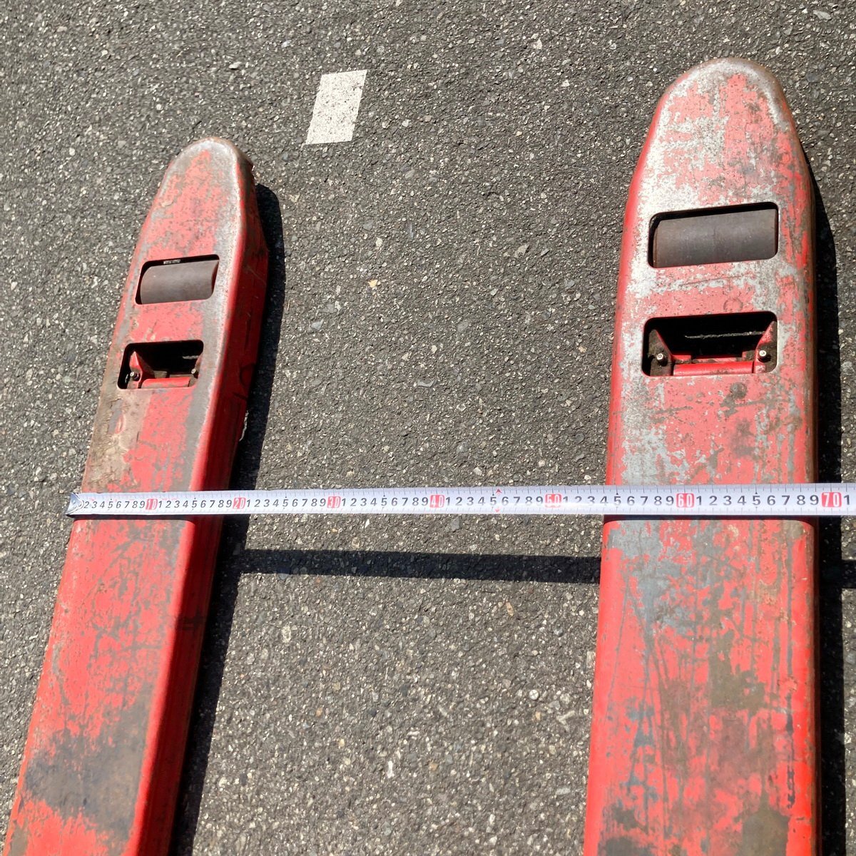 Yahoo!オークション - 芦睦a894 ニチユ ハンドパレット パレットトラッ...