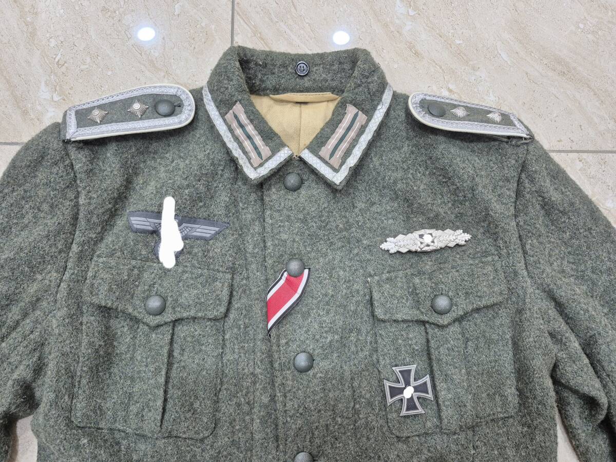 Yahoo!オークション - ドイツ軍 WW2 M40 国防軍下士官野戦ジャケット ...