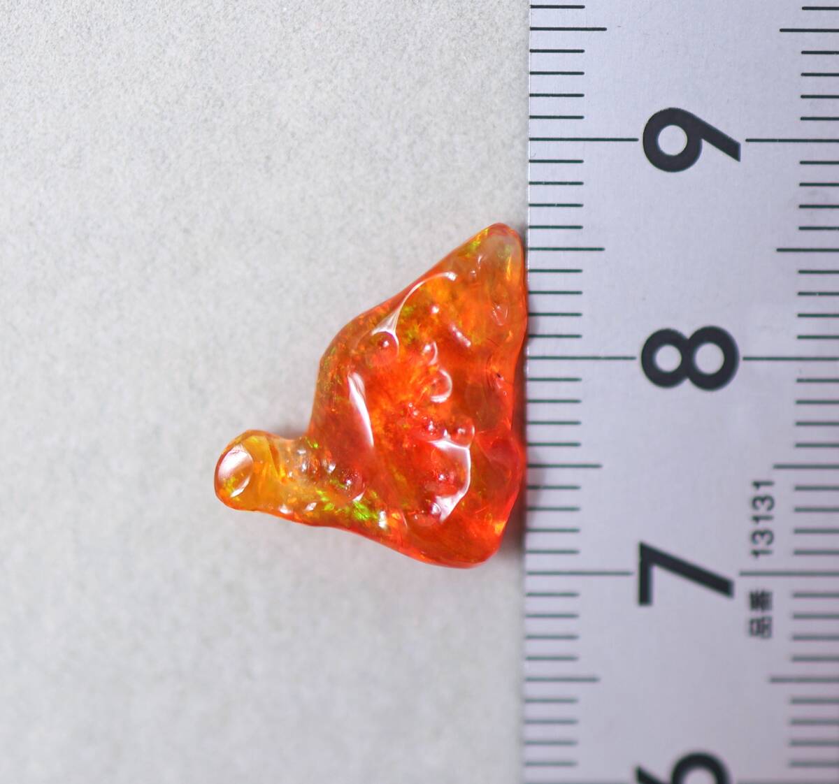 Yahoo!オークション - 【100円～】 天然ファイアオパール ルース 3.58c...