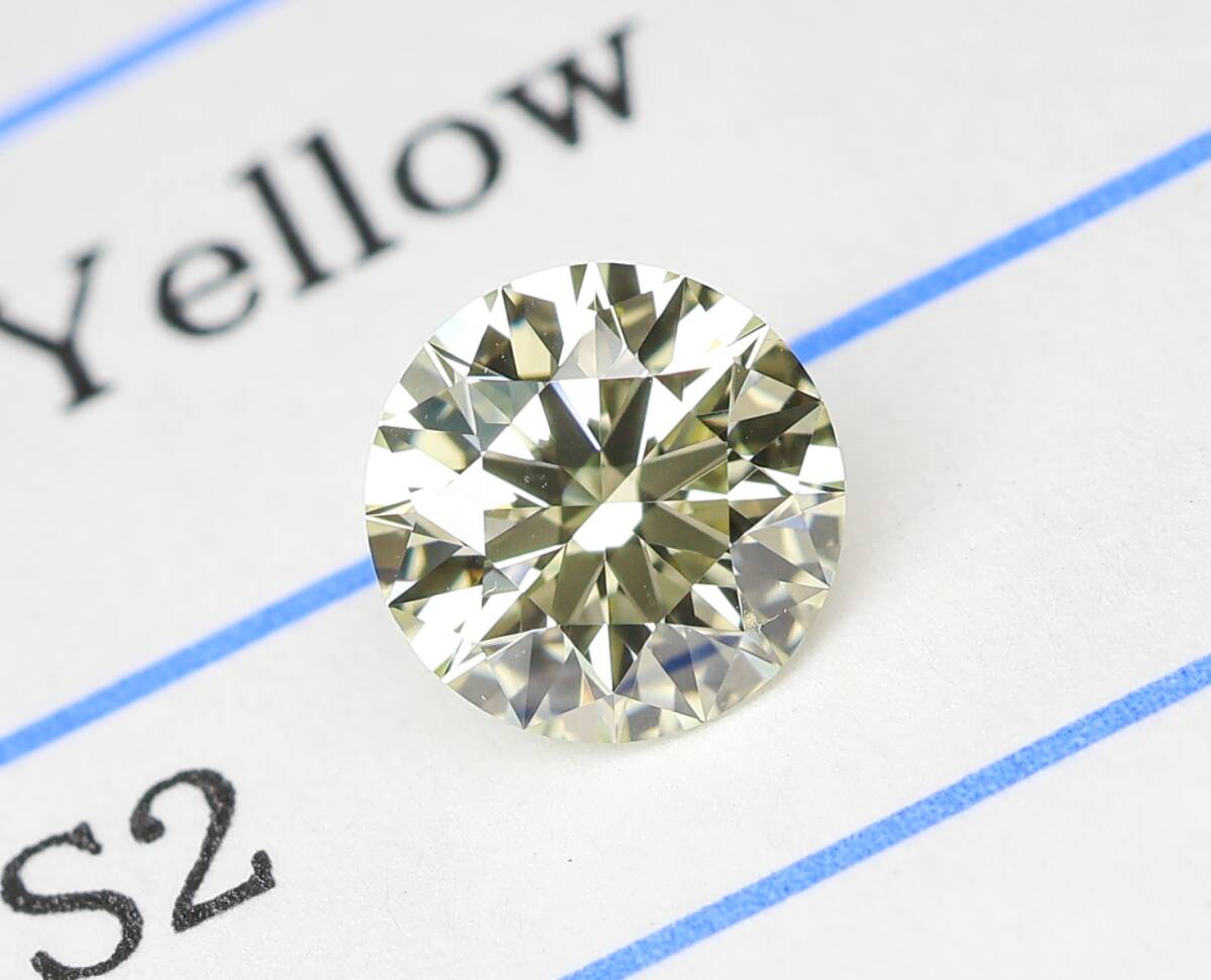 Yahoo!オークション - 【100円～】VVS2 H＆C 0.409ct 天然ダイヤ Light...