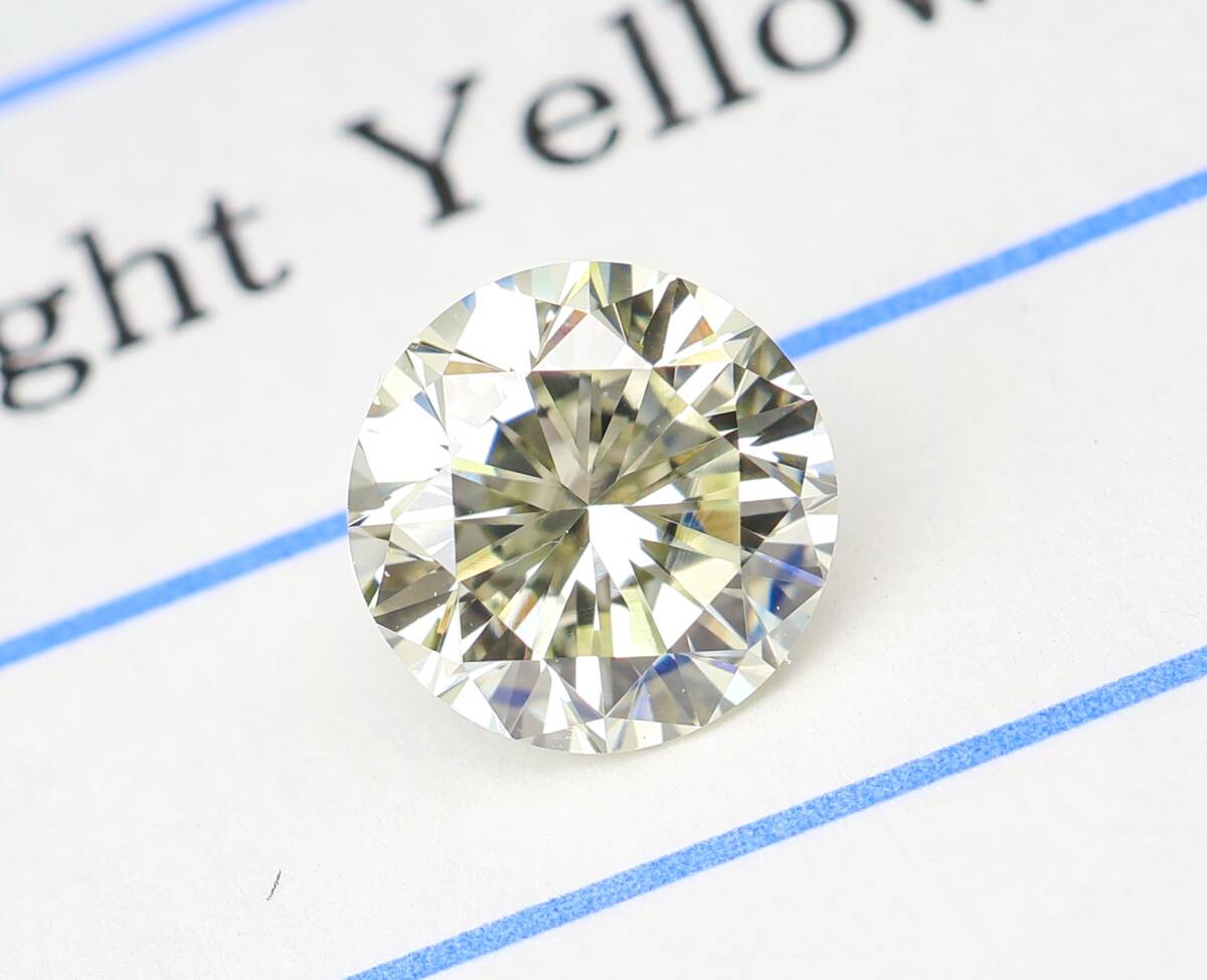 Yahoo!オークション - 【100円～】VS2 0.572ct 天然ダイヤ Very Lig...