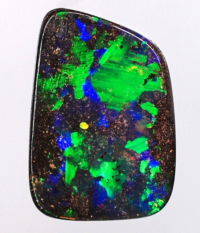 Yahoo!オークション - 【100円～】 天然ボルダーオパール ルース 6.3ct...