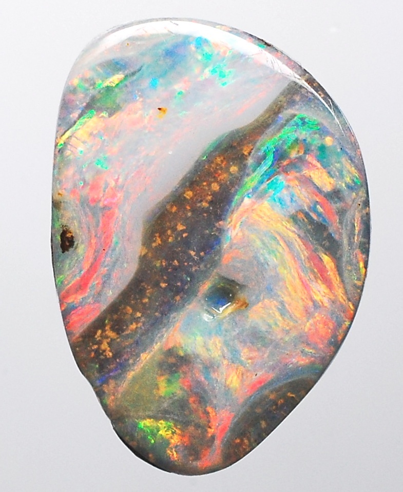 Yahoo!オークション - 【100円～】 天然ボルダーオパール ルース 4.94c...