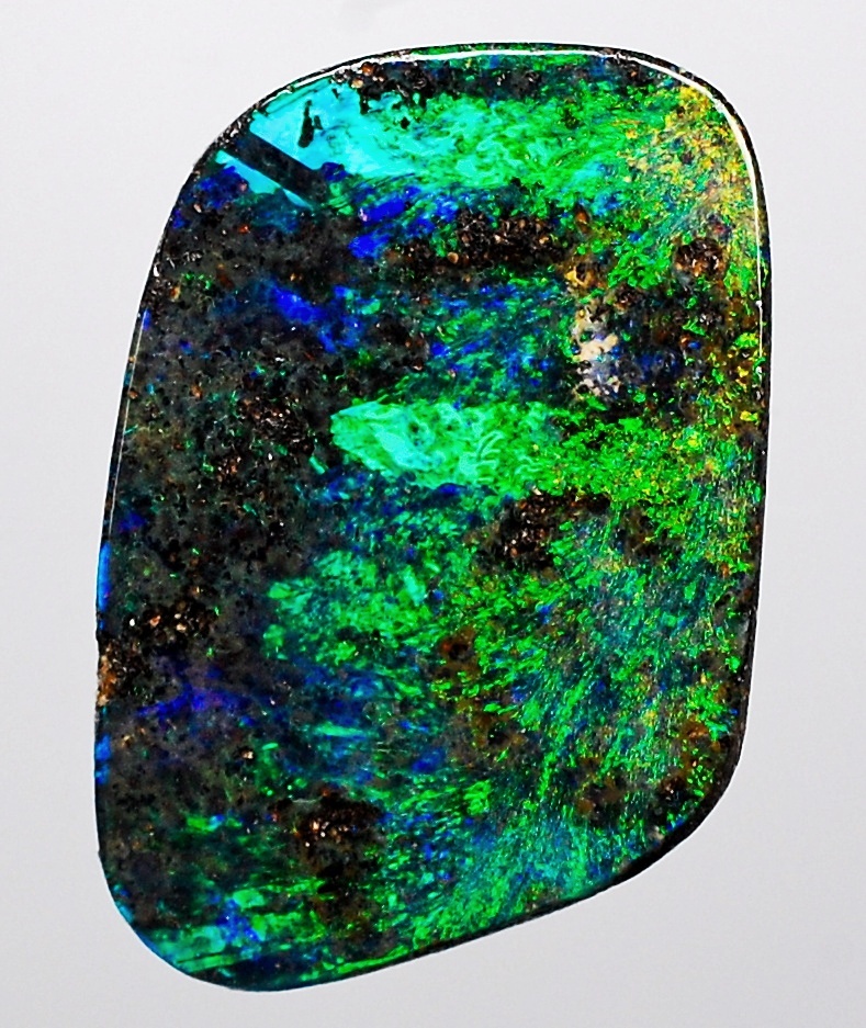 Yahoo!オークション - 【100円～】 天然ボルダーオパール ルース 6.7ct...