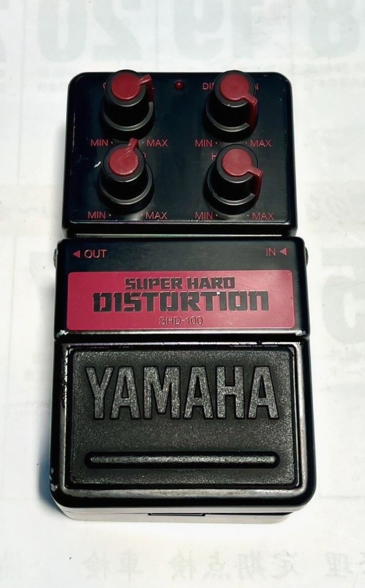 Yahoo!オークション - A481 YAMAHA ヤマハSUPER HARD DISTORTION スー...