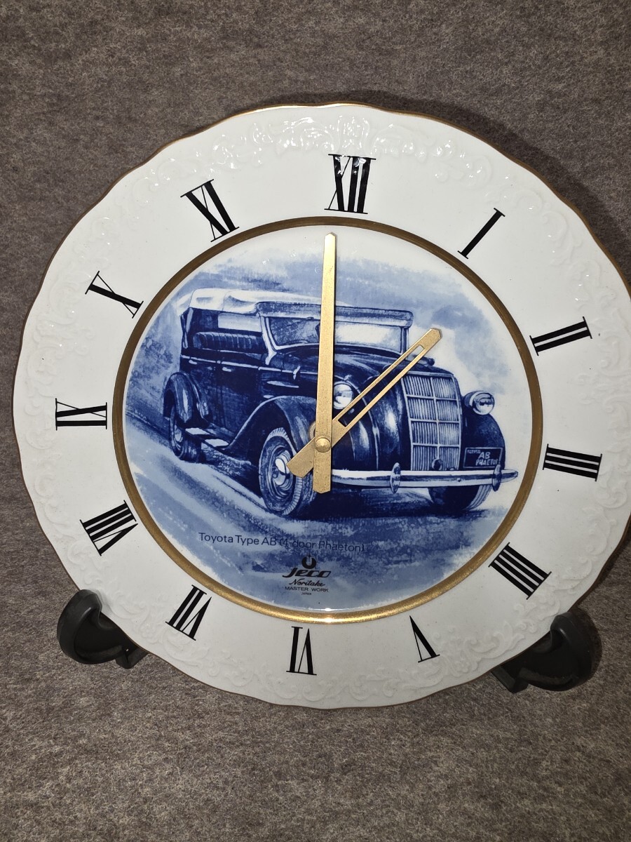 Yahoo!オークション - トヨタ自動車40周年記念時計 ノリタケ Jeco