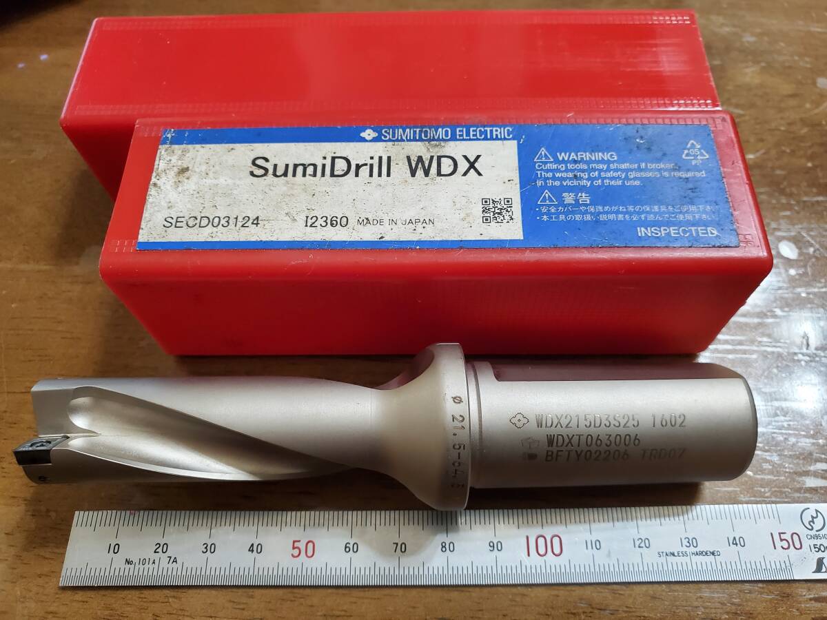 Yahoo!オークション - SUMITOMO SumiDrill WDX215D3S25 【未使用品】