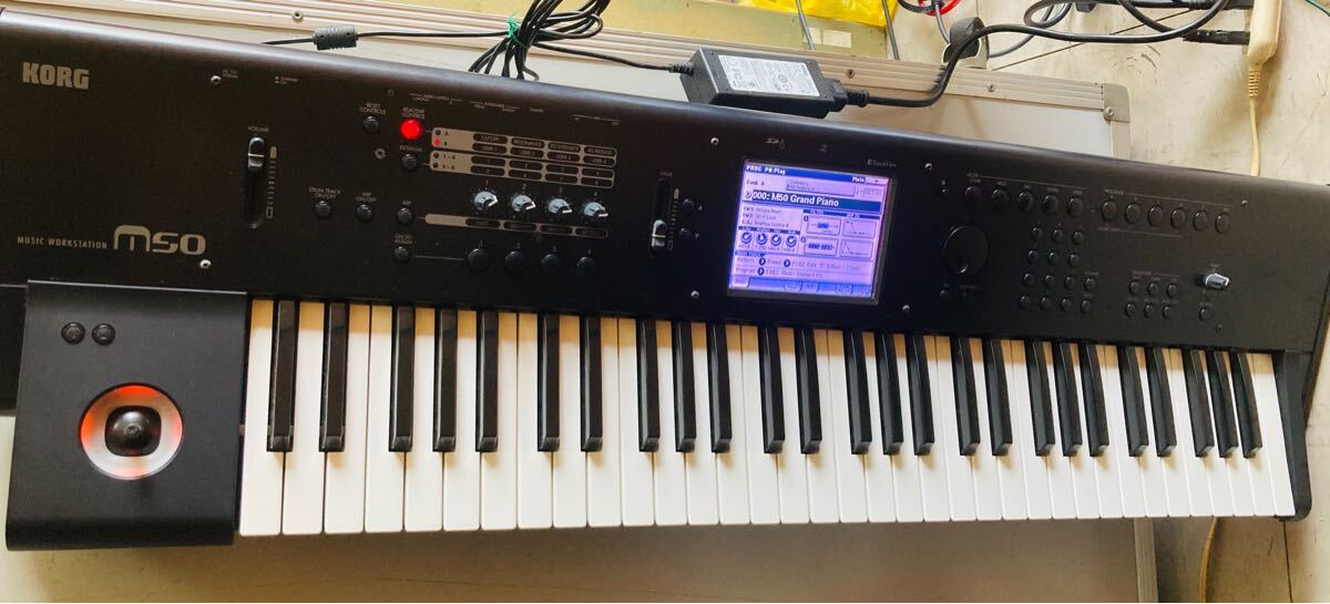 Yahoo!オークション - KORG WORKSTATION m50 シンセサイザー キーボー...