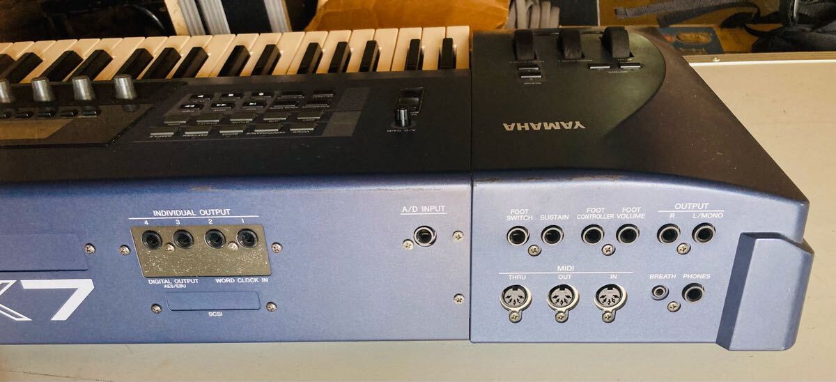 Yahoo!オークション - 激安 YAMAHA EX7 シンセサイザー