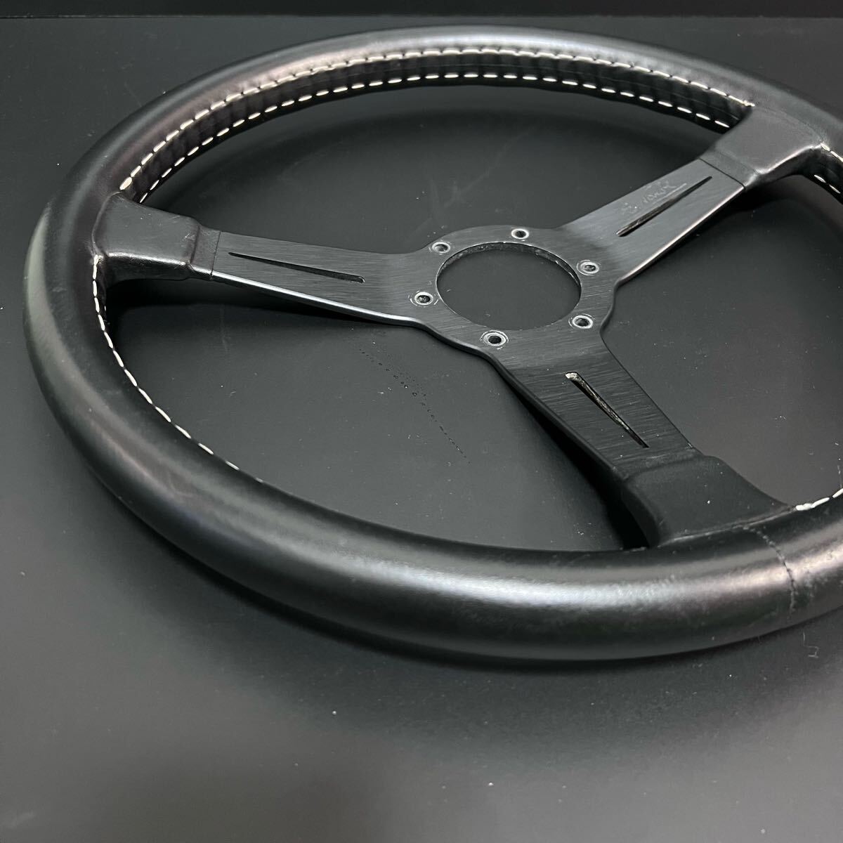 Yahoo!オークション - 美品 ナルディ レザーステアリング classic 36 F...