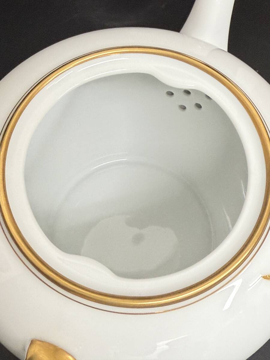 Yahoo!オークション - T293 美品 大倉陶園 金蝕薔薇 バラ ティーポット...