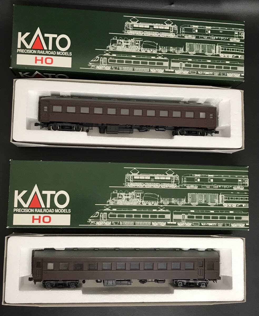 Yahoo!オークション - N182 KATO HOゲージ 1-512 オハ35 (茶) 1-508 ス...