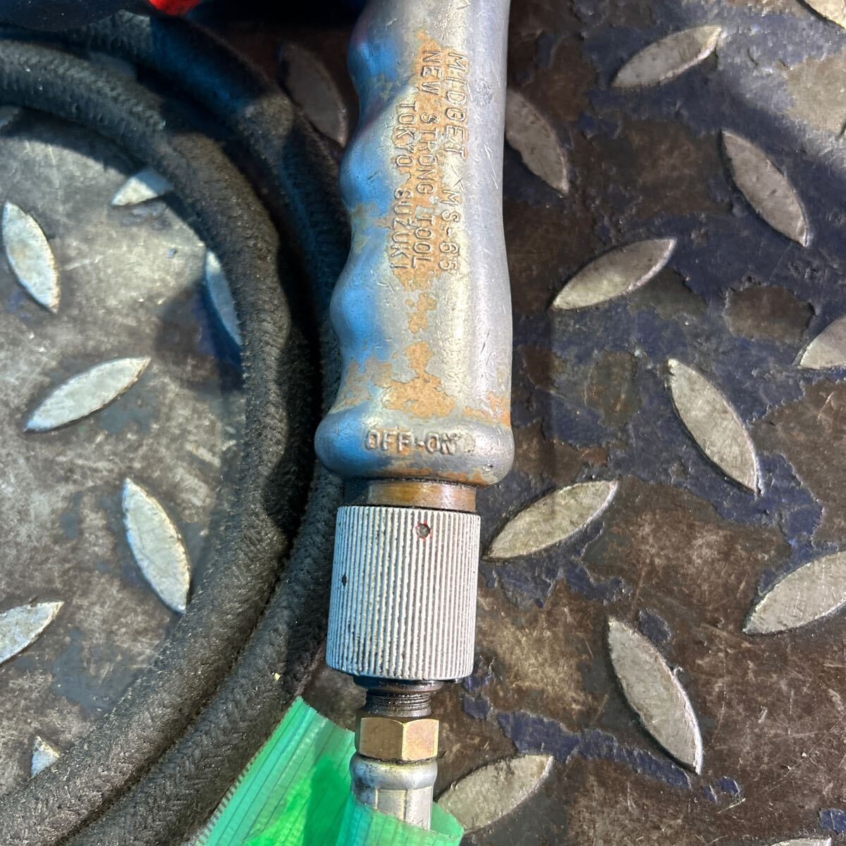 Yahoo!オークション - T711 ニューストロングツール エアーグラインダ...