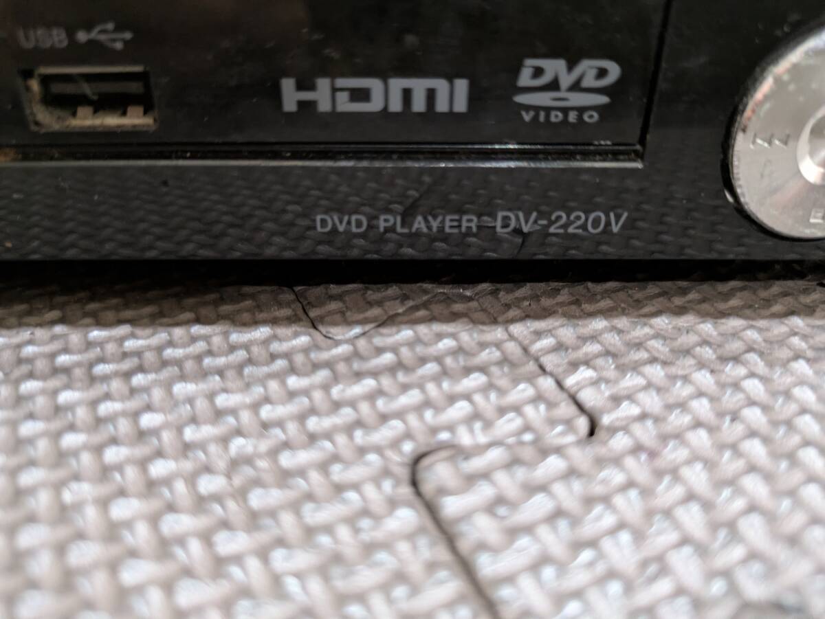 Yahoo!オークション - ジャンク Pioneer DVDプレーヤー DV-220V 現状品...