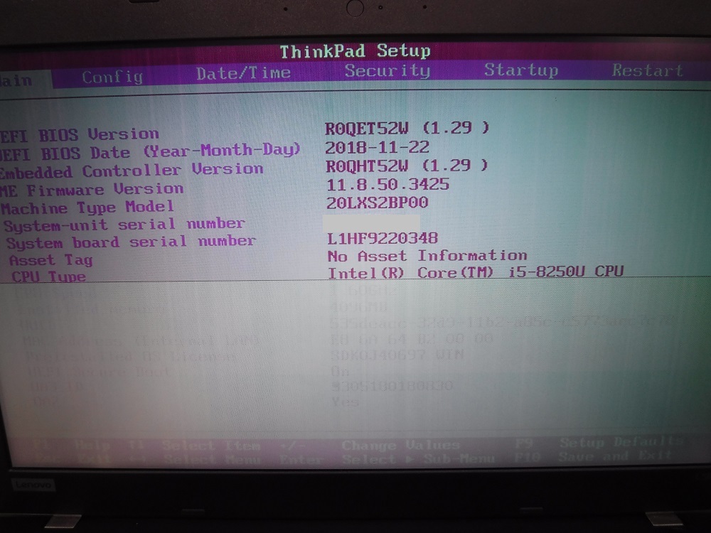 Yahoo!オークション - (M760)Corei5-8250U lenovo ThinkPad L580【ジャ...