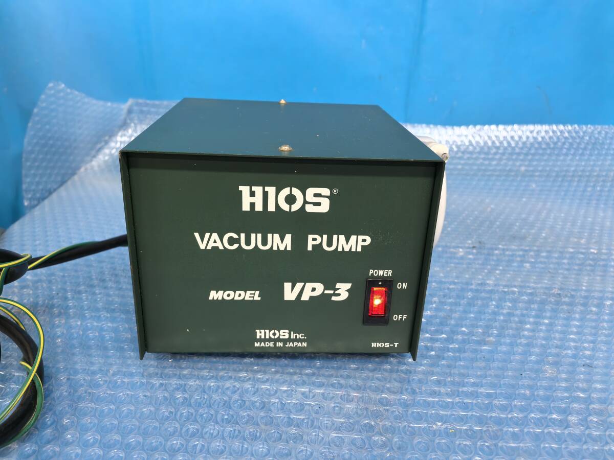 Yahoo!オークション - [JH1852] HIOS ハイオス VACUUM PUMP VP-3 バキ...