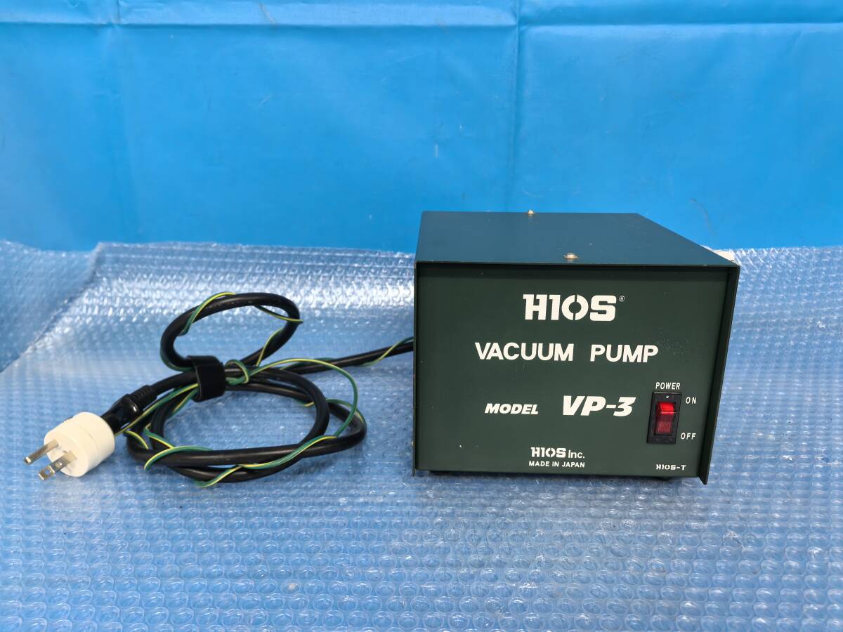 Yahoo!オークション - [JH1852] HIOS ハイオス VACUUM PUMP VP-3 バキ...