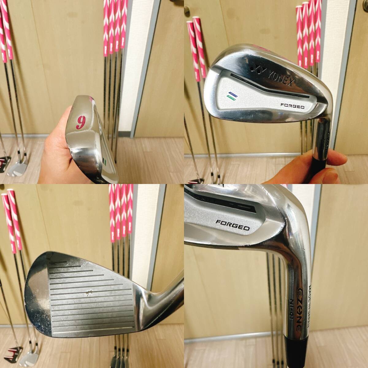 Yahoo!オークション - YONEX N1-01 アイアン（5番～PW・6本セット・N.S...