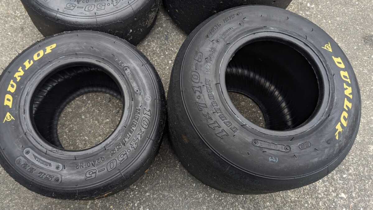 Yahoo!オークション - DUNLOP ダンロップSL22 レーシングカートタイヤ