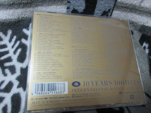 Yahoo!オークション - 10 Years 100 Hits / Avex 10th Anniv.【2CD】8...