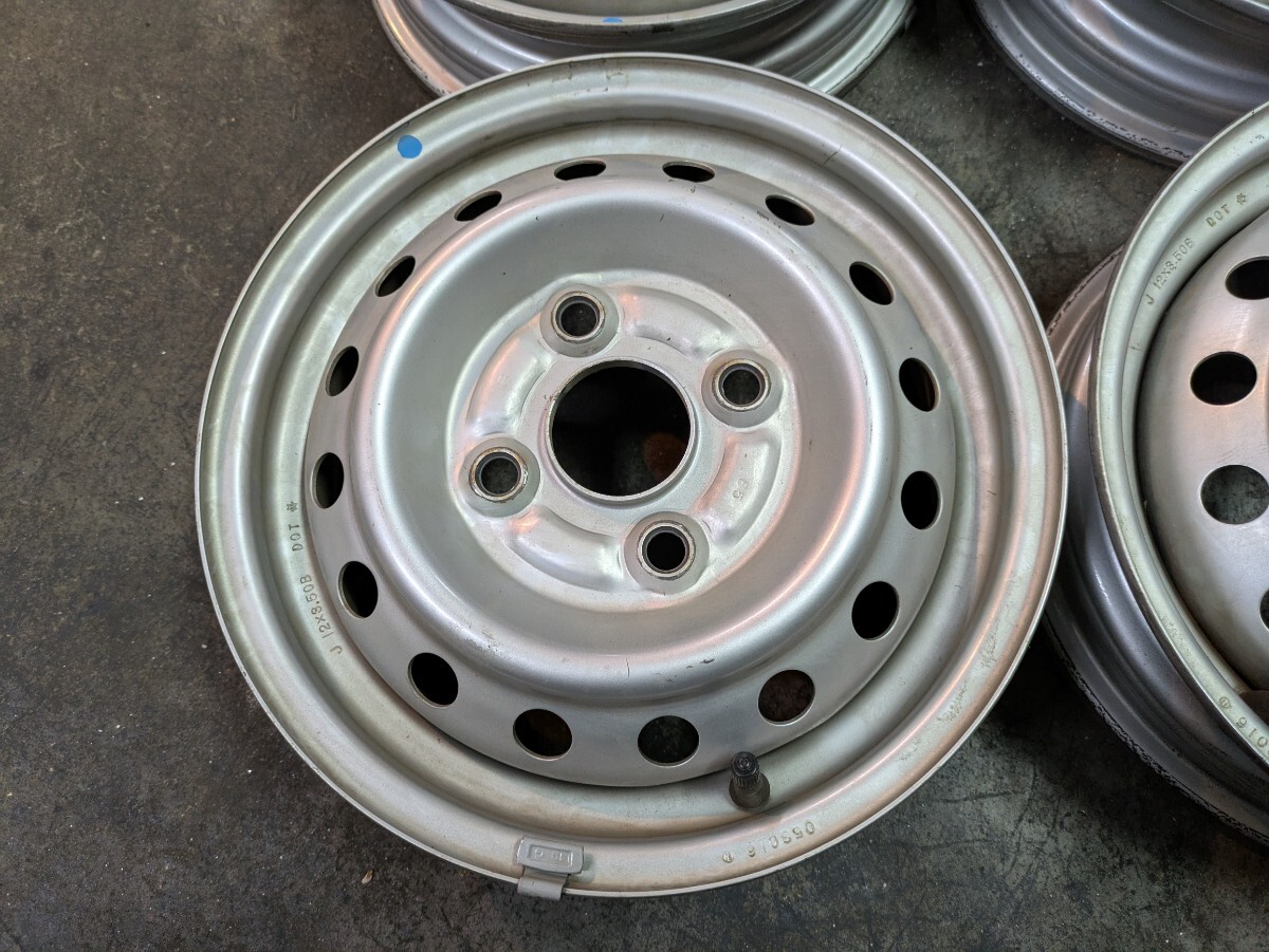 Yahoo!オークション - DA17 エブリィ スチールホイール4本現状品