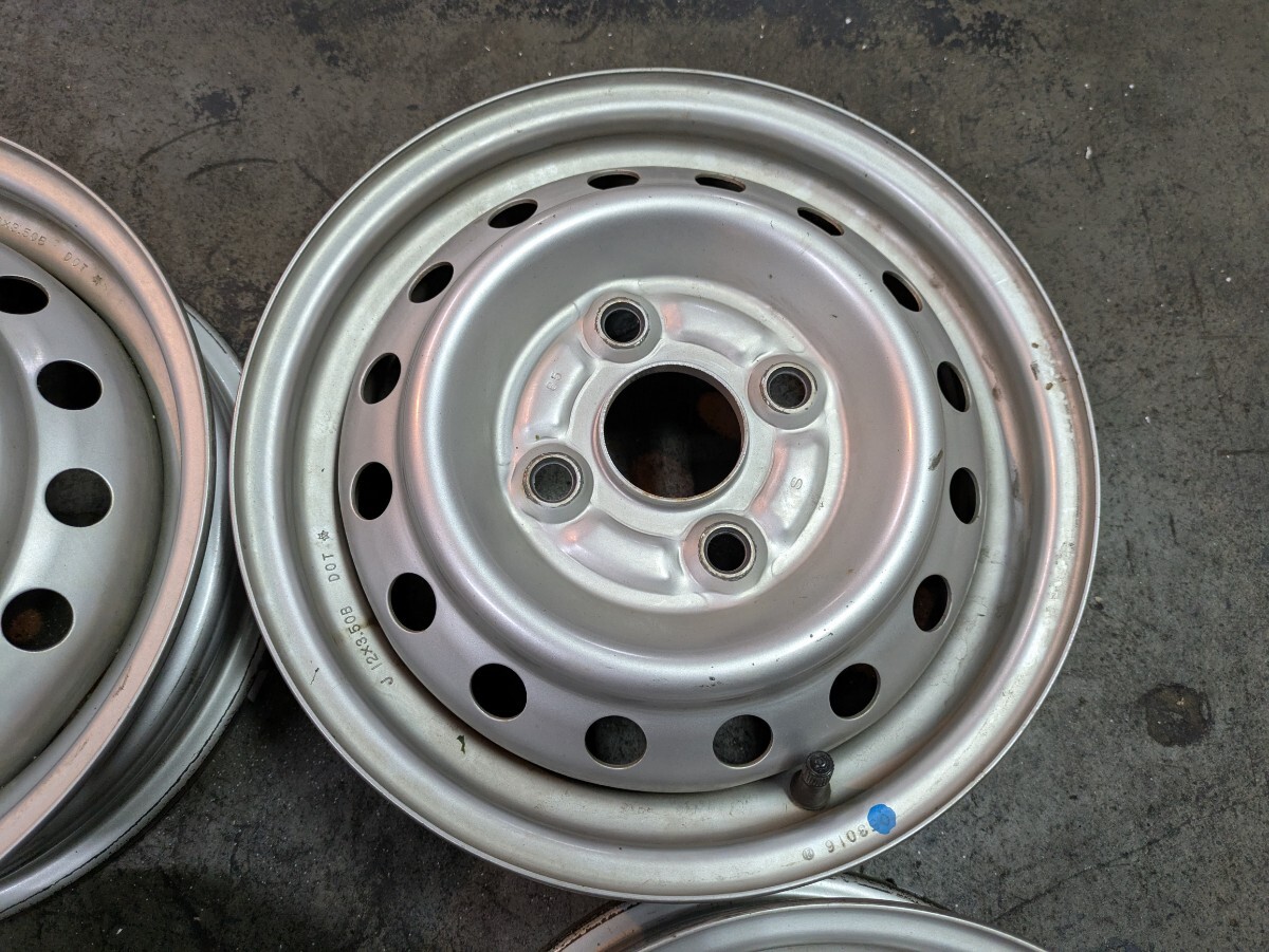 Yahoo!オークション - DA17 エブリィ スチールホイール4本現状品