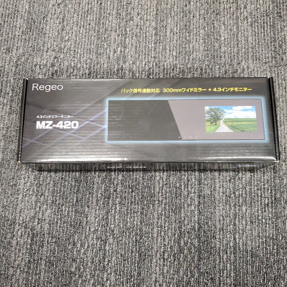 Yahoo!オークション - MI 1円～ Regeo 4.3インチミラーモニター MZ-42...