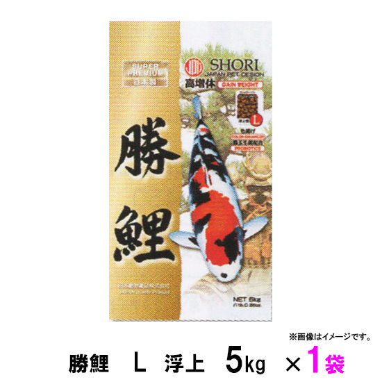 Yahoo!オークション - JPD 日本動物薬品 勝鯉 L 浮上 5kg 1袋 2点目よ...