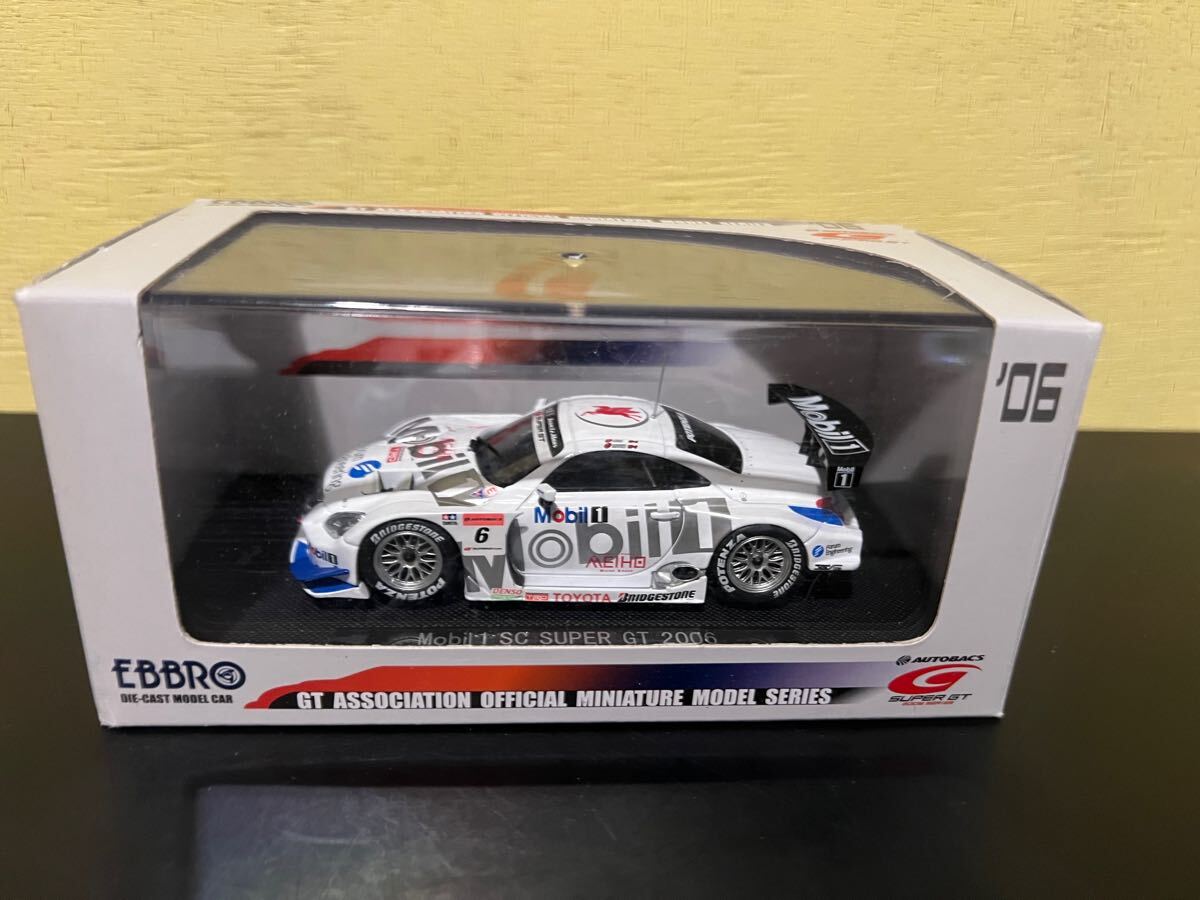 Yahoo!オークション - 1/43 EBBRO SUPER GT 500 No.6 Mobil 1 SC 2006