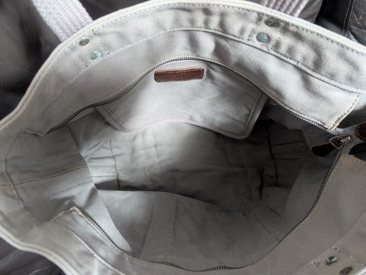 Yahoo!オークション - ラルフローレン トートバッグ グレー A4ファイル...