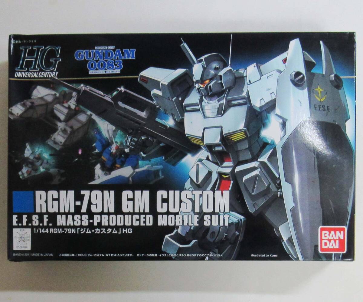 Yahoo!オークション - ガンダム 0083 HGUC 1/144 RGM-79N ジム・カスタ...