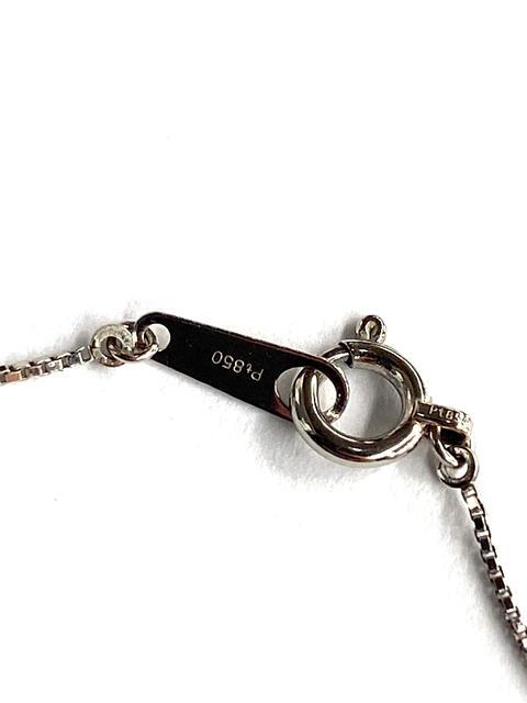 Yahoo!オークション - Pt900 Pt850 D メレダイヤモンド サークル ペン...