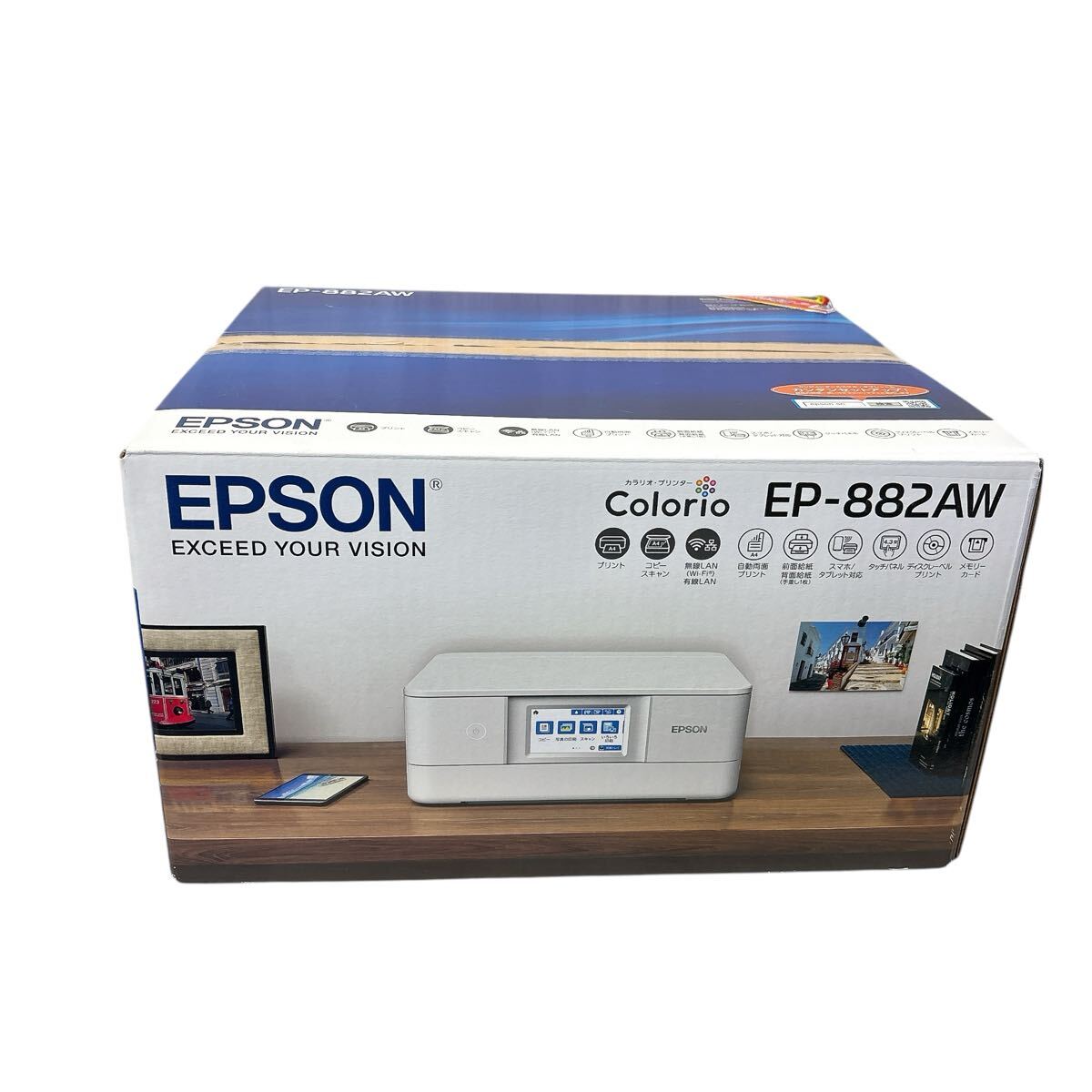 エプソン プリンター インクジェット複合機 カラリオ EP-882AW ホワイト 白(エプソン)｜売買されたオークション情報、yahooの商品情報をアーカイブ公開 - オークファン ...