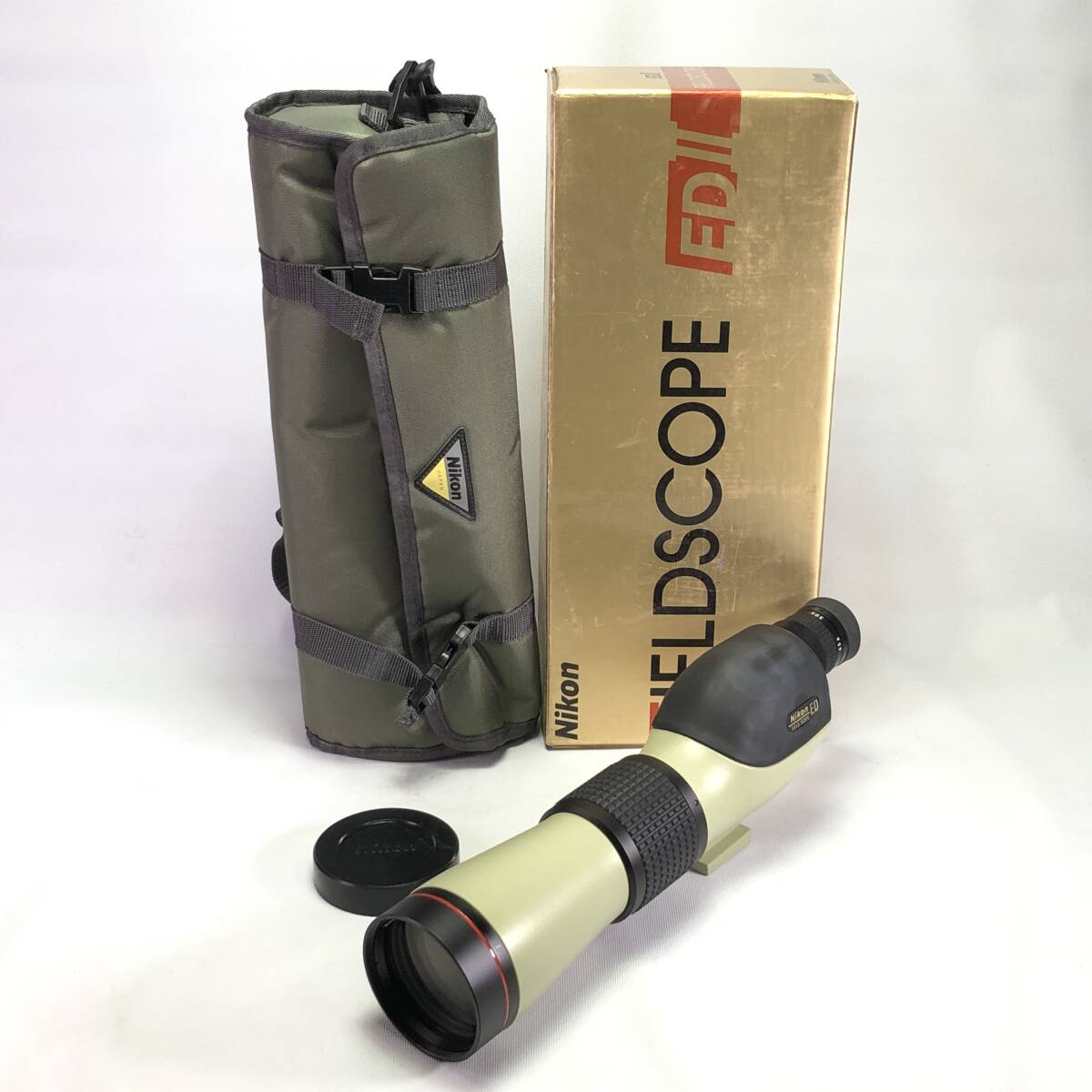 Yahoo!オークション - Nikon FIELDSCOPE ED II ニコン フィールドスコ...