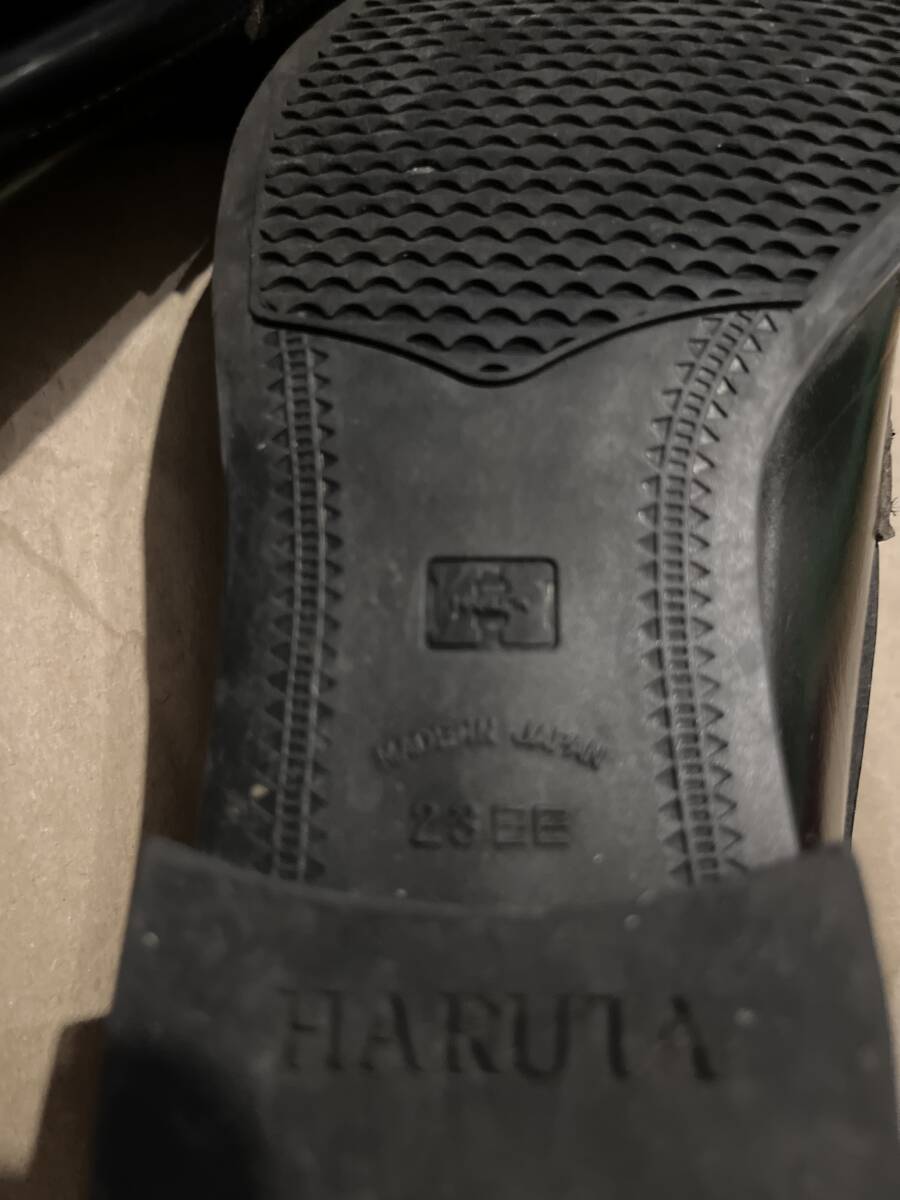 Yahoo!オークション - used ハルタ HARUTA ARVIN 雨の日も履けるローフ...