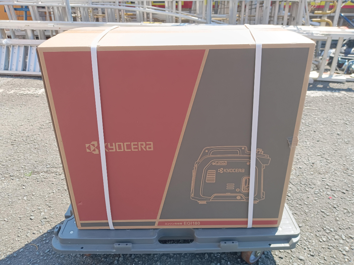 Yahoo!オークション - 未使用品 KYOCERA 京セラ インバーター発電機 エ...