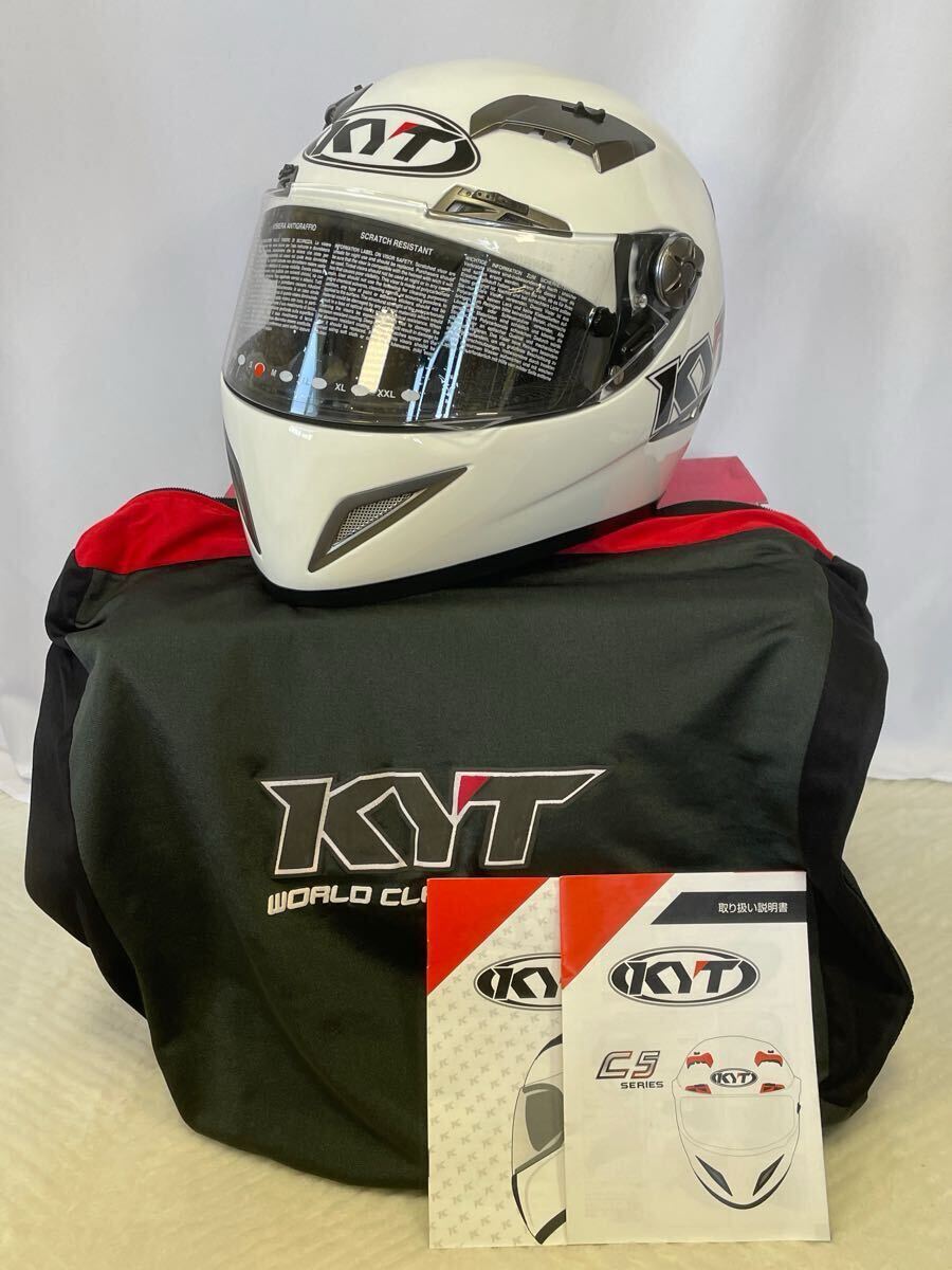 Yahoo!オークション - 試着のみ KYT ジャパン CASCO C5 フルフェイス ...