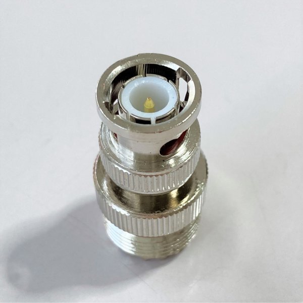 Yahoo!オークション - 新品 2個 BNCP-MJ BNCオス-M型メス 変換コネクタ...