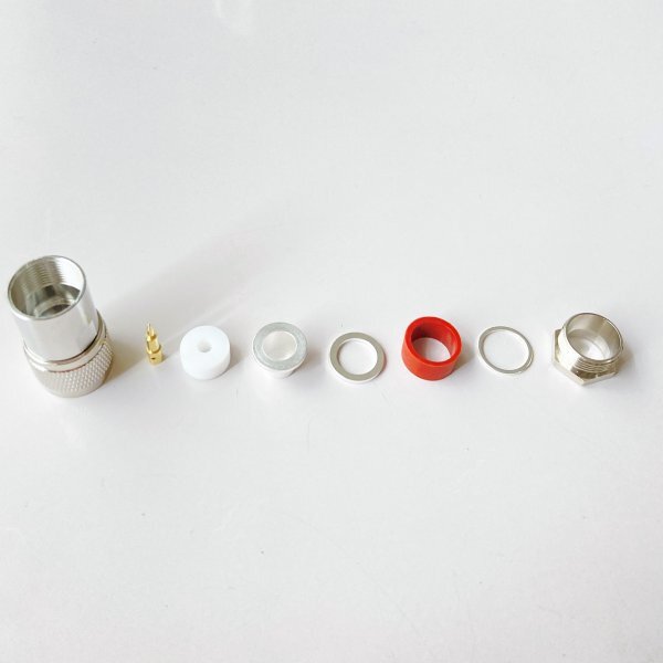 Yahoo!オークション - 【新品 2個】8D NP N型 オス コネクタ N型接栓 N...