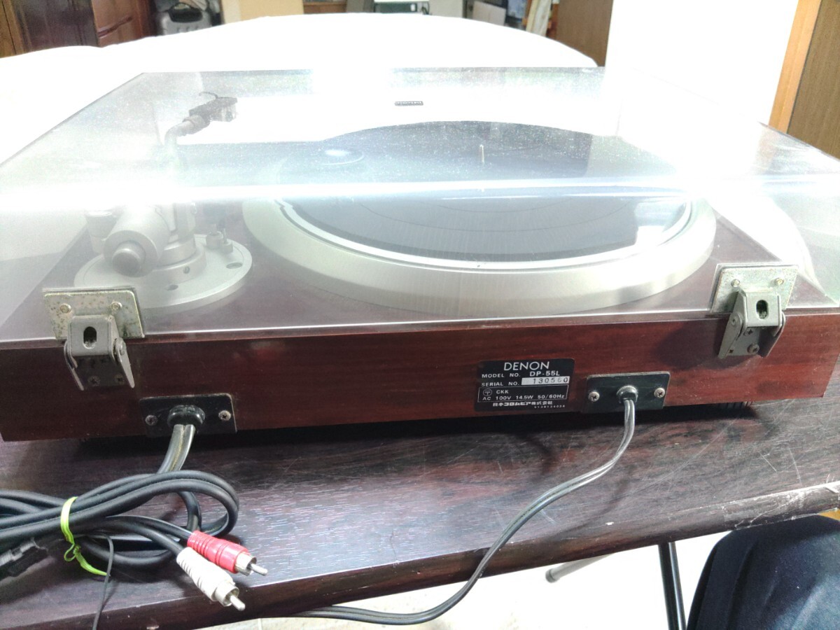 Yahoo!オークション - DENON ターンテーブル DP-55L