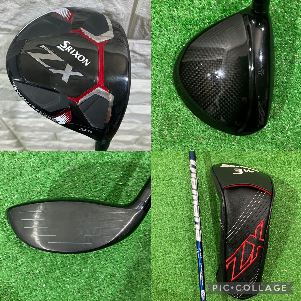 Yahoo!オークション - 超豪華 DUNLOP SRIXON ダンロップ スリクソンZX5...